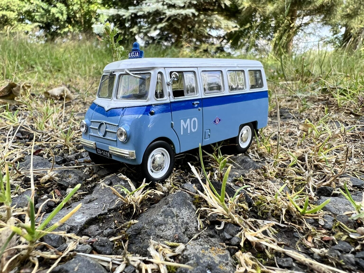 Nysa N59 milicja obywatelska konwersja (1:43) - Samochody w Skali